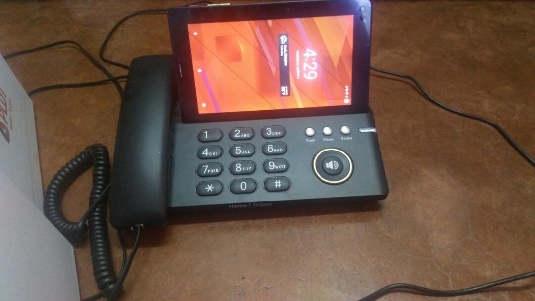 PLDT HOME TELPAD: Tablet + Landline (BLACK), Mobile Phones & Gadgets ...