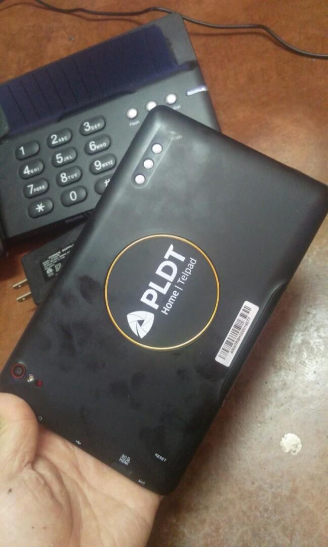 PLDT HOME TELPAD: Tablet + Landline (BLACK), Mobile Phones & Gadgets ...