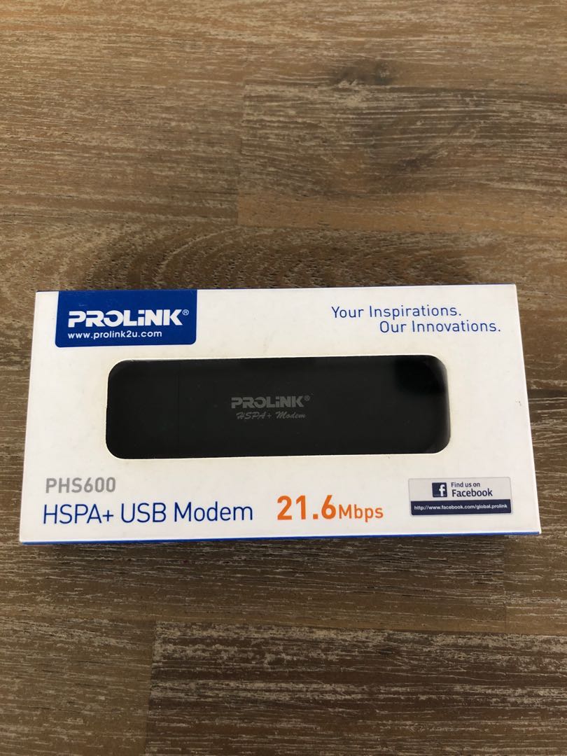 Prolink PHS600 USB 2.0 modem, Computers & Tech, Parts & Accessories ...
