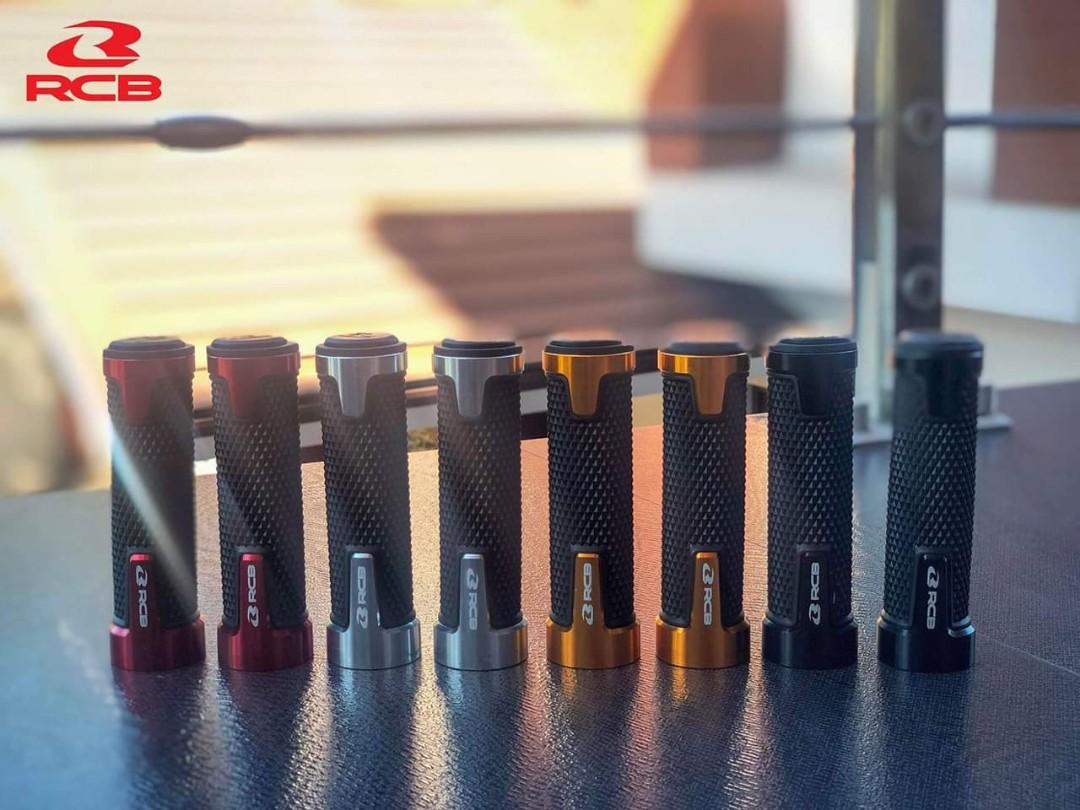 RCB Alloy Handle Grip AHG14 (Universal) - Gold, Motorbikes on Carousell