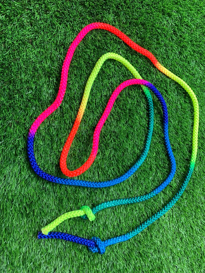 Rhythmic Gymnastics nylon rope, Sports Equipment, Exercise & Fitness ...