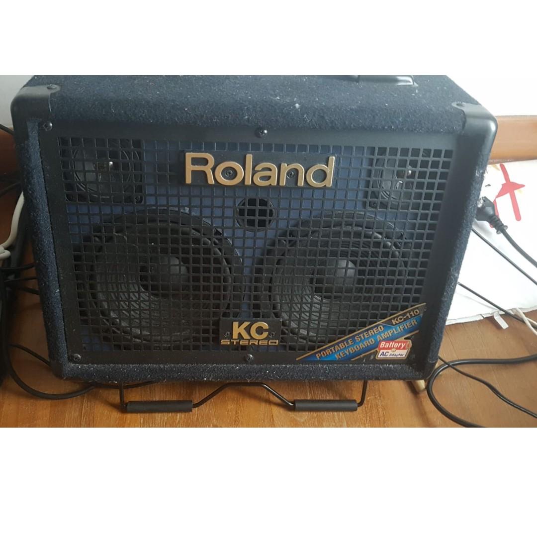 Roland KC 110 Keyboard Stereo Amplifier, Hobbies & Toys, Music & Media ...
