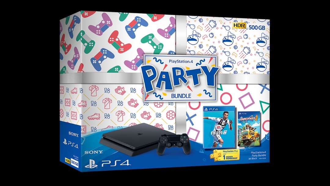 Selling Ps4 party bundle come free controller and wwe2k19, Video Gaming ...