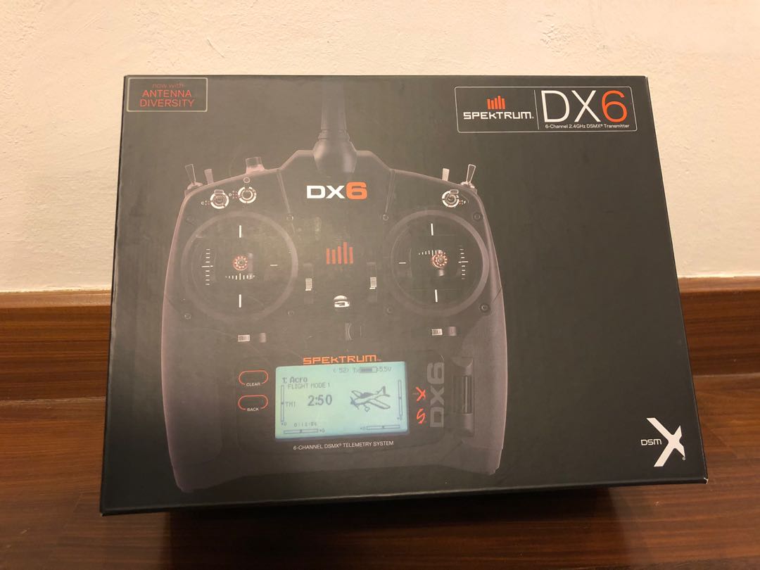 Spektrum DX6 Transmitter, Hobbies & Toys, Toys & Games on Carousell