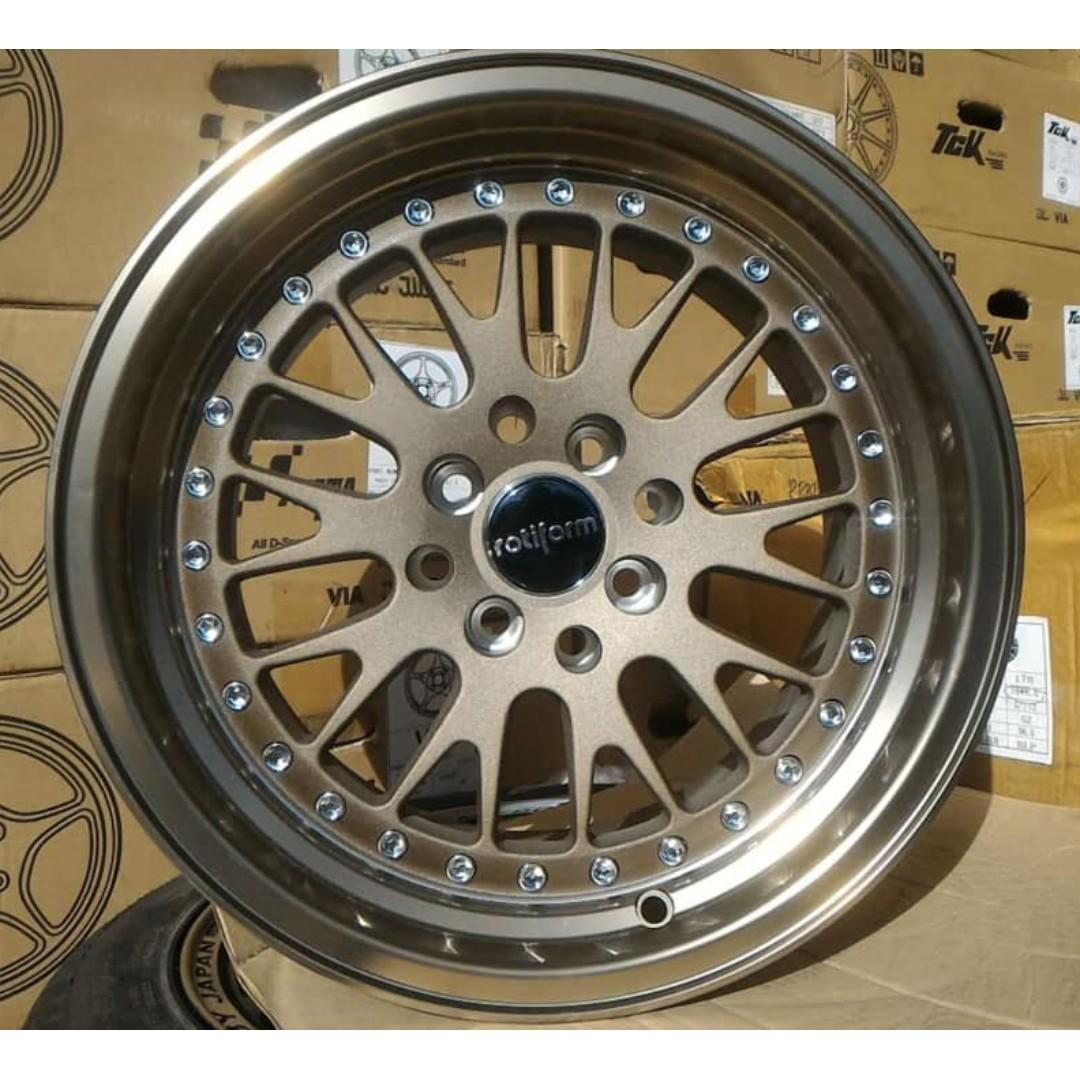 SPORT RIM ROTIFORM 15" MYVI SATRIA BEZZA WAJA ALZA, Auto Accessories on ...