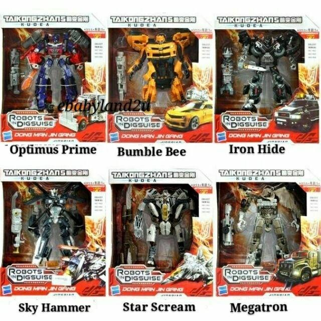 Taikongzhans Autobot Kudea Optimus Prime Bumblebee Robots In Diguise