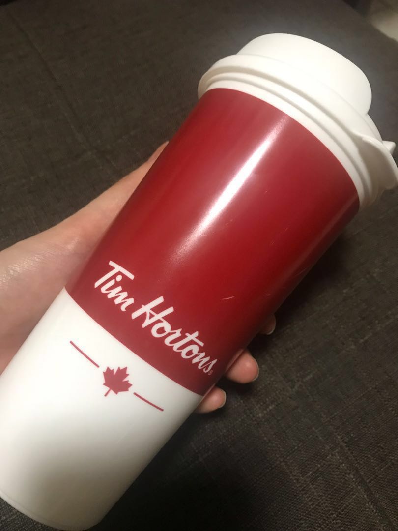 Tim Hortons cold tumbler, Furniture & Home Living, Kitchenware ...