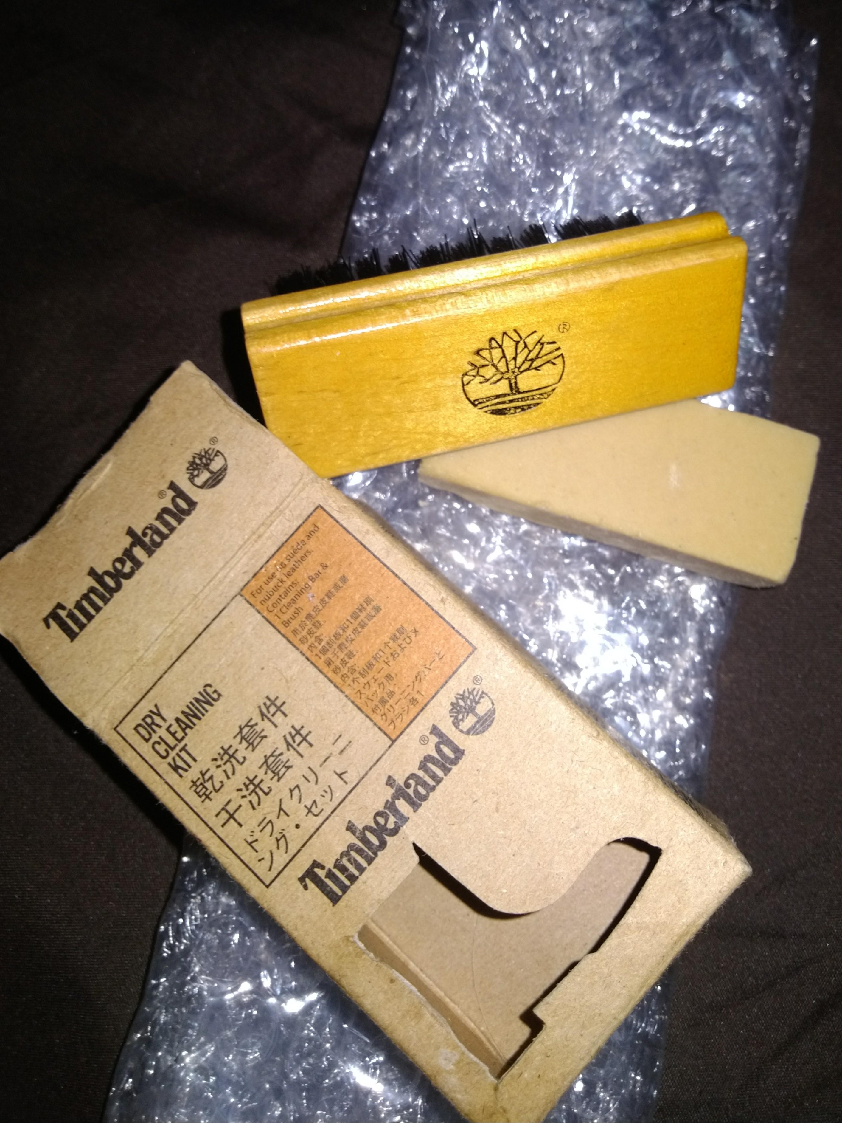 Timberland Dry cleaning kit, Men's Fashion, Footwear, Dress Shoes on ...