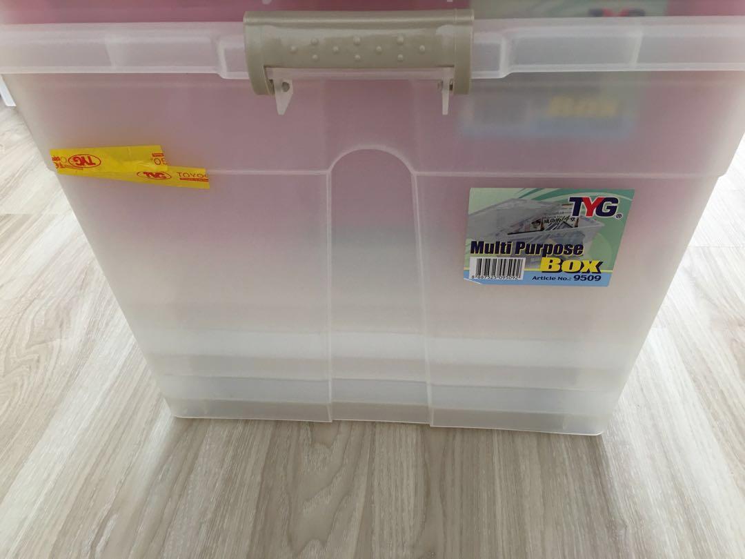 Toyogo box with wheels, Furniture & Home Living, Home Improvement ...