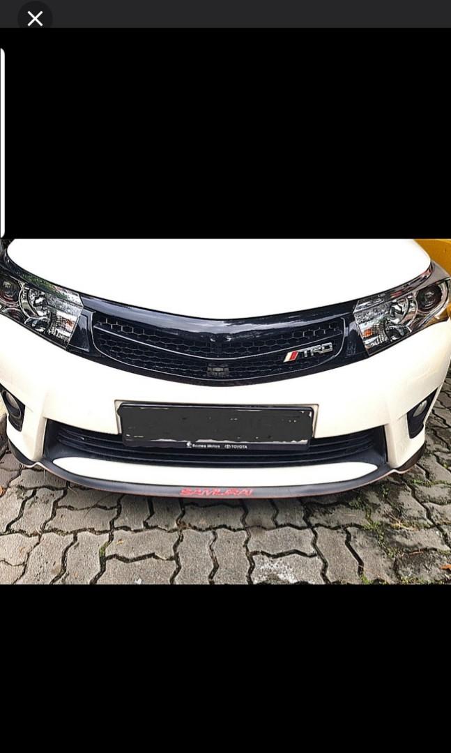 Toyota Altis Grill, Car Accessories, Accessories on Carousell