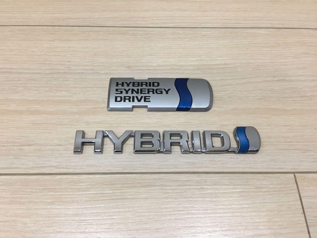 Toyota Hybrid emblem, Auto Accessories on Carousell