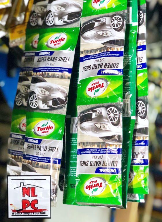 Turtle Wax Super Hard Shell Car Wax (Sachet), Car Parts & Accessories ...
