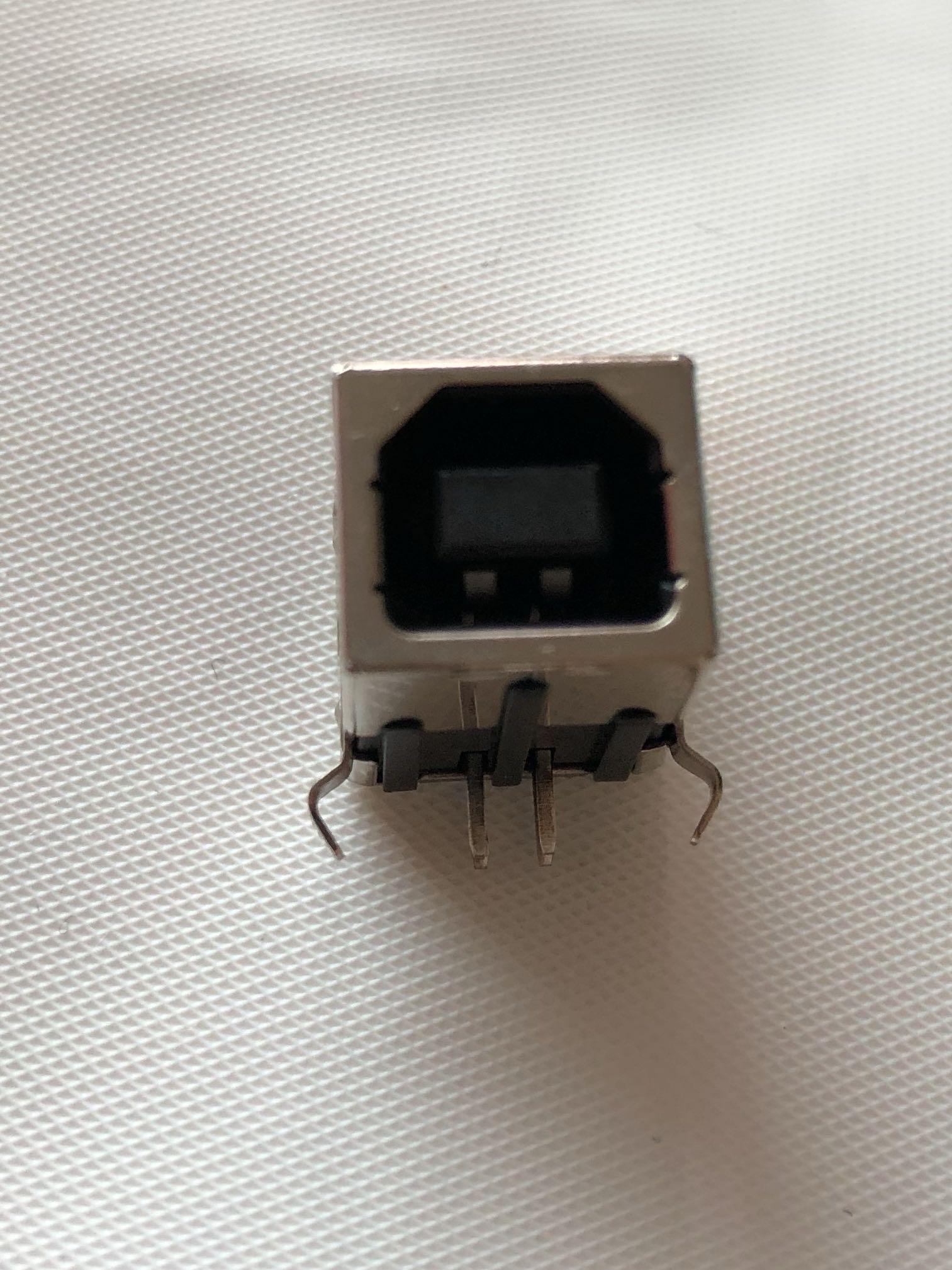 USB TYPE-B FEMALE PORT, 電腦＆科技, 電腦周邊及配件, 電腦線、轉接線及轉換器 - Carousell