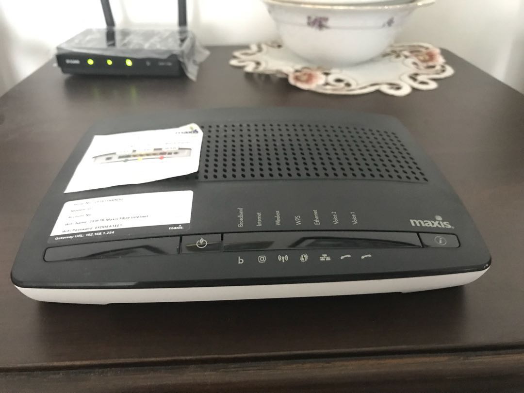 Wireless router maxis fibre, Computers & Tech, Laptops & Notebooks on ...