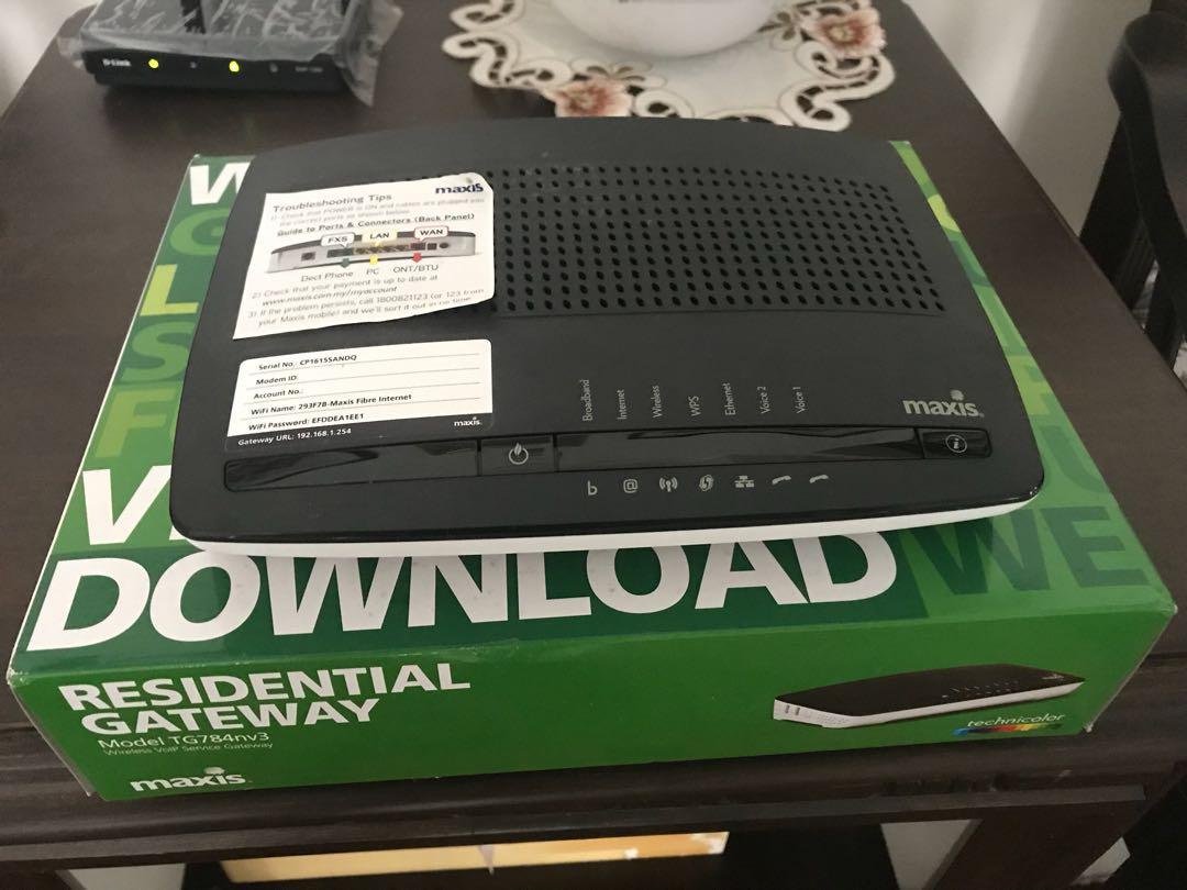 Wireless router maxis fibre, Computers & Tech, Laptops & Notebooks on ...