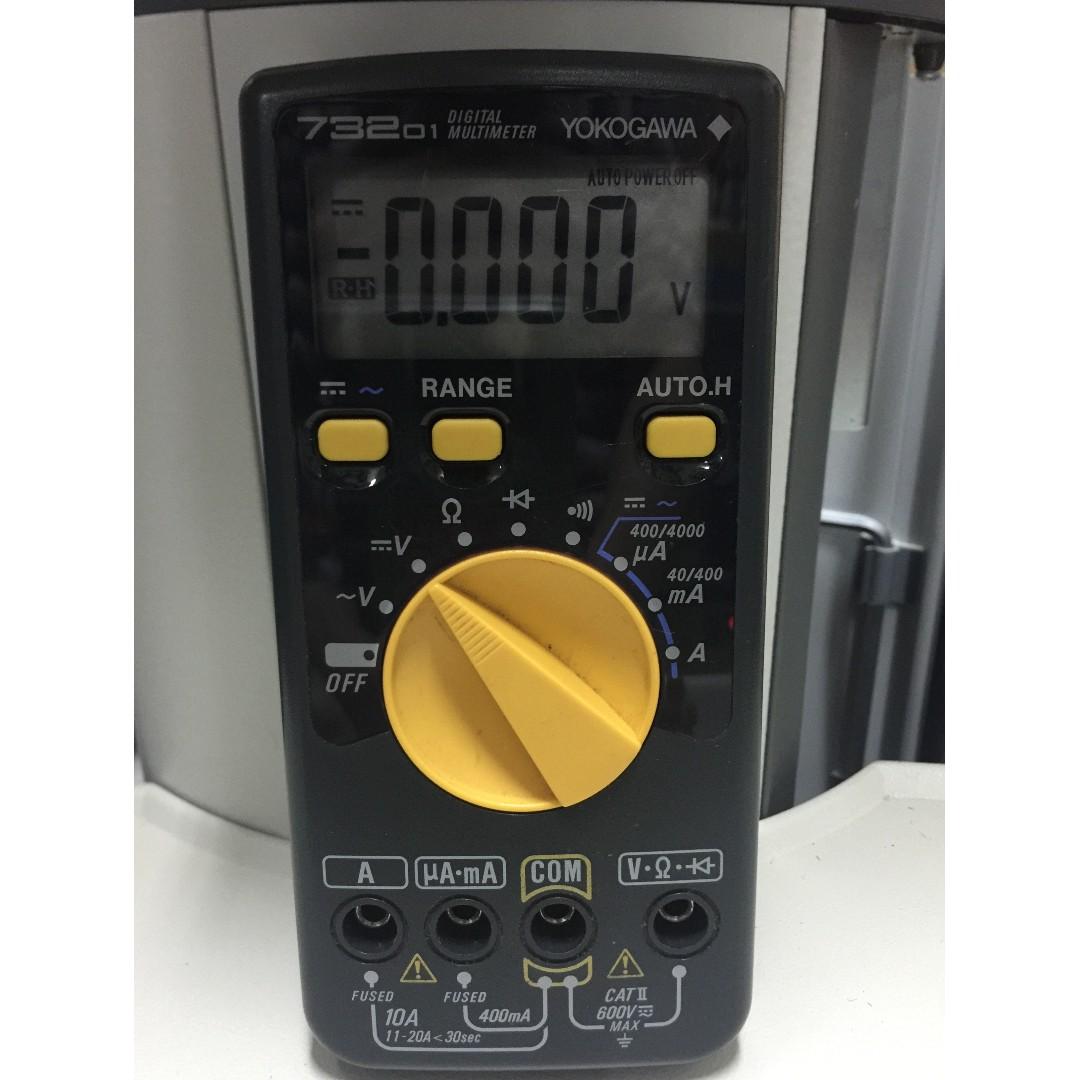 Yokogawa 73201 or Wavetek DM15XL or UNI-T UT33A Handheld Digital ...