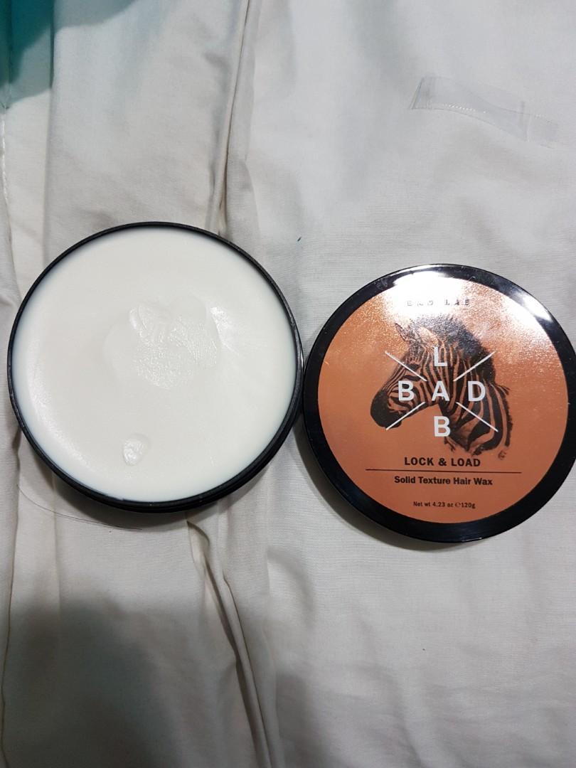 LOCK & LOAD solid texture hair wax 120g, Health & Beauty, Men's ...