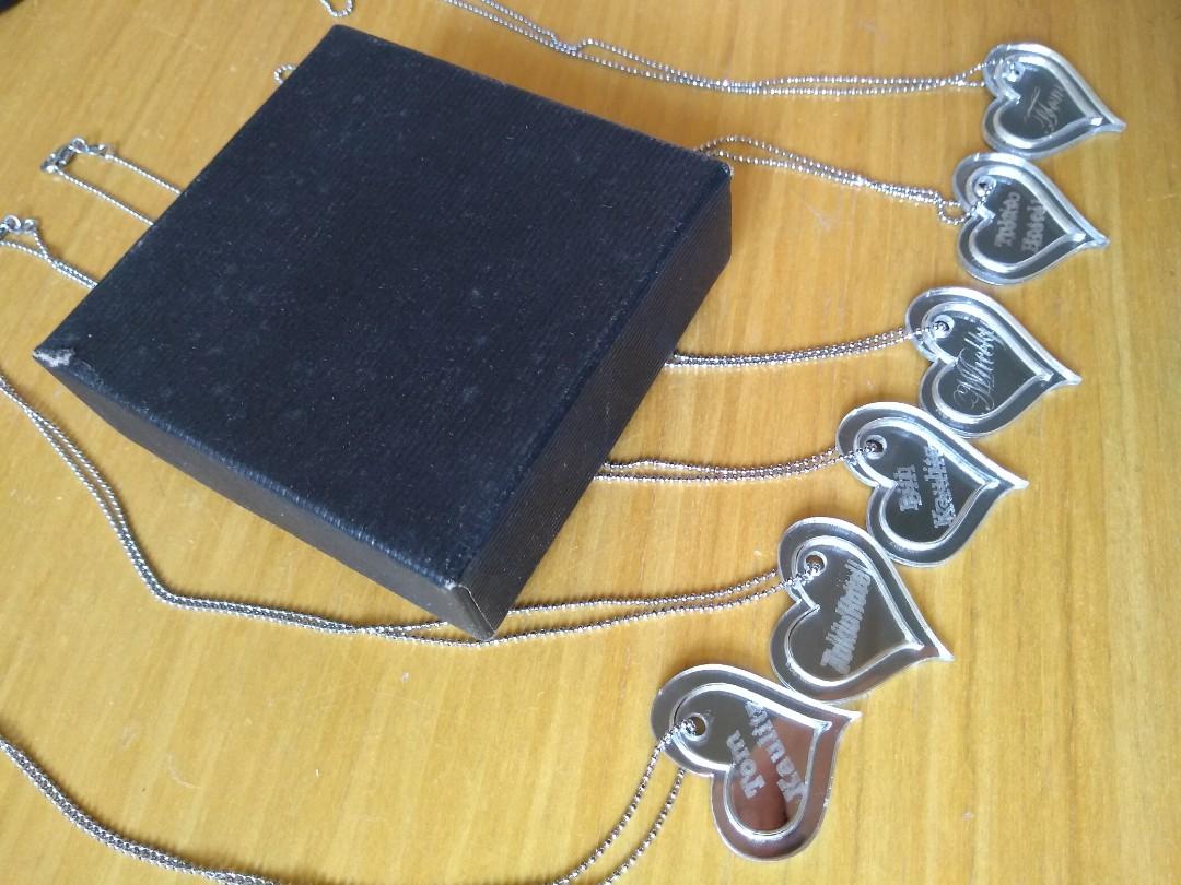 Custom-made Silver Heart Mirror Necklaces - Tokio Hotel Series, Women's ...