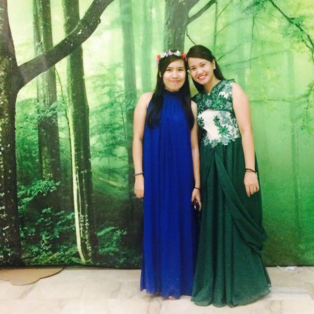 Encantadia Inspired Long Gown, Women's Fashion, Dresses & Sets, Evening ...