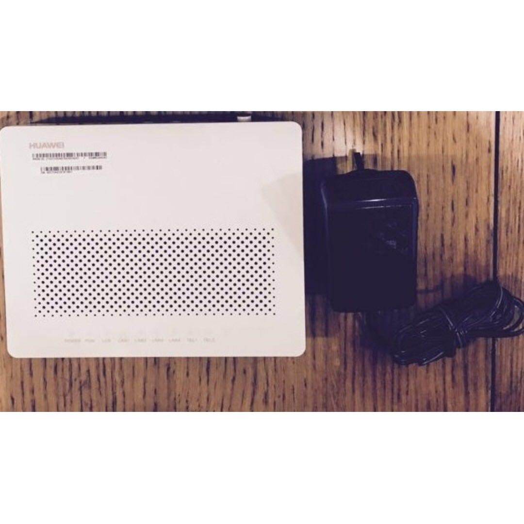 Huawei EchoLife HG8240H GPON Terminal Router in Good Condition, 電腦＆科技 ...