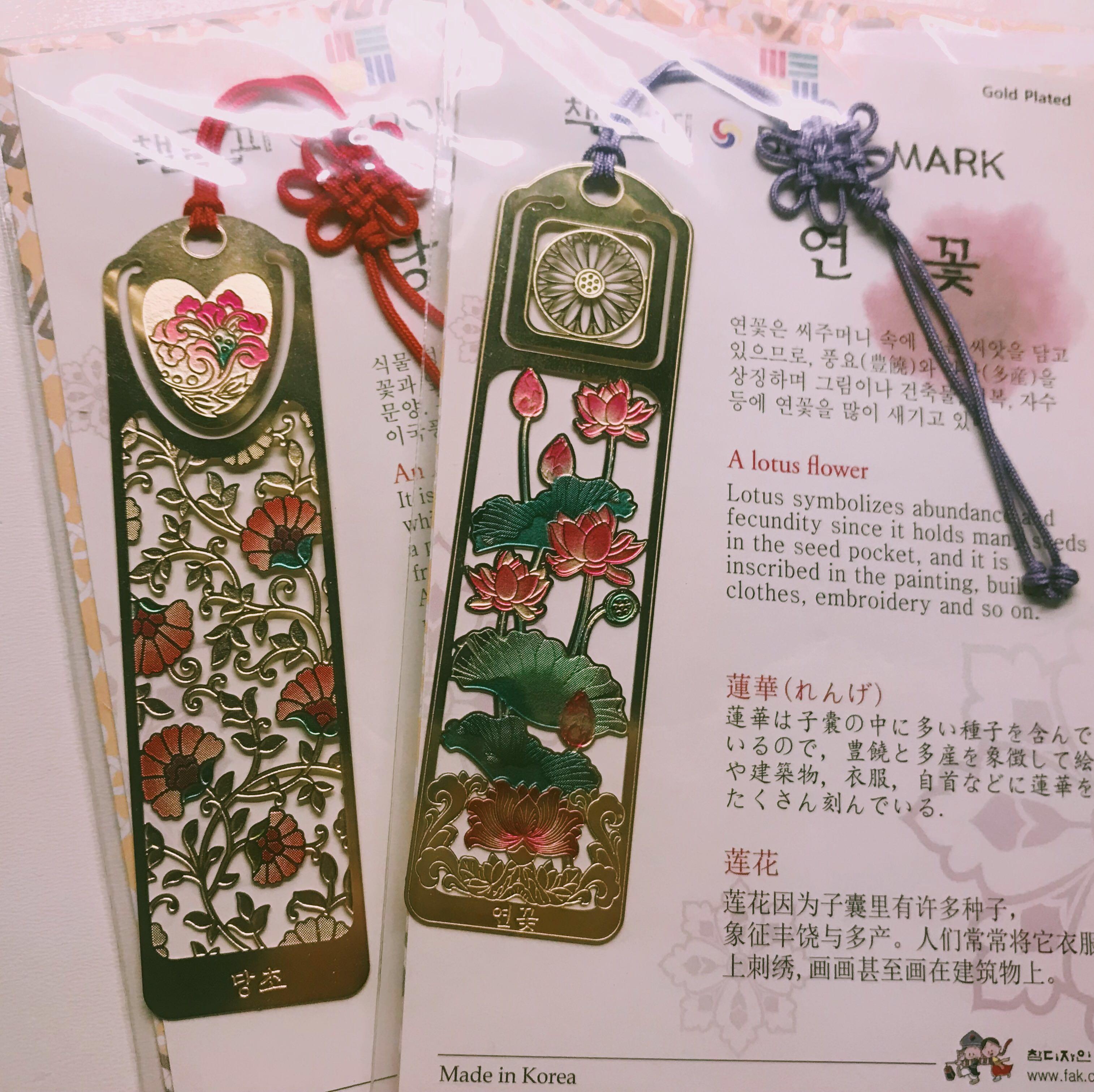 Korean Bookmarks, Hobbies & Toys, Stationery & Craft, Stationery ...