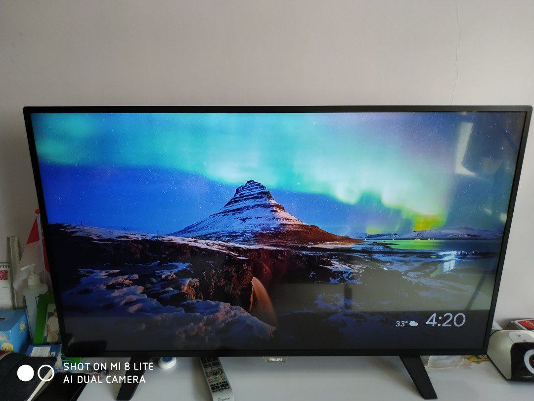 Philips 49" 4K Ultra HD TV 49PUT5801 Philips 4K Ultra HD Slim DVB-T2 ...