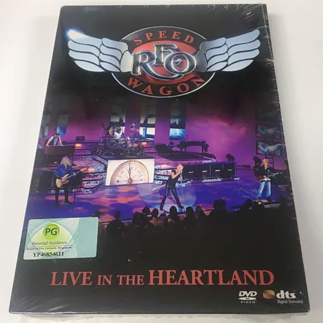 REO Speedwagon - Live In The Heartland DVD (Imported), Hobbies & Toys ...