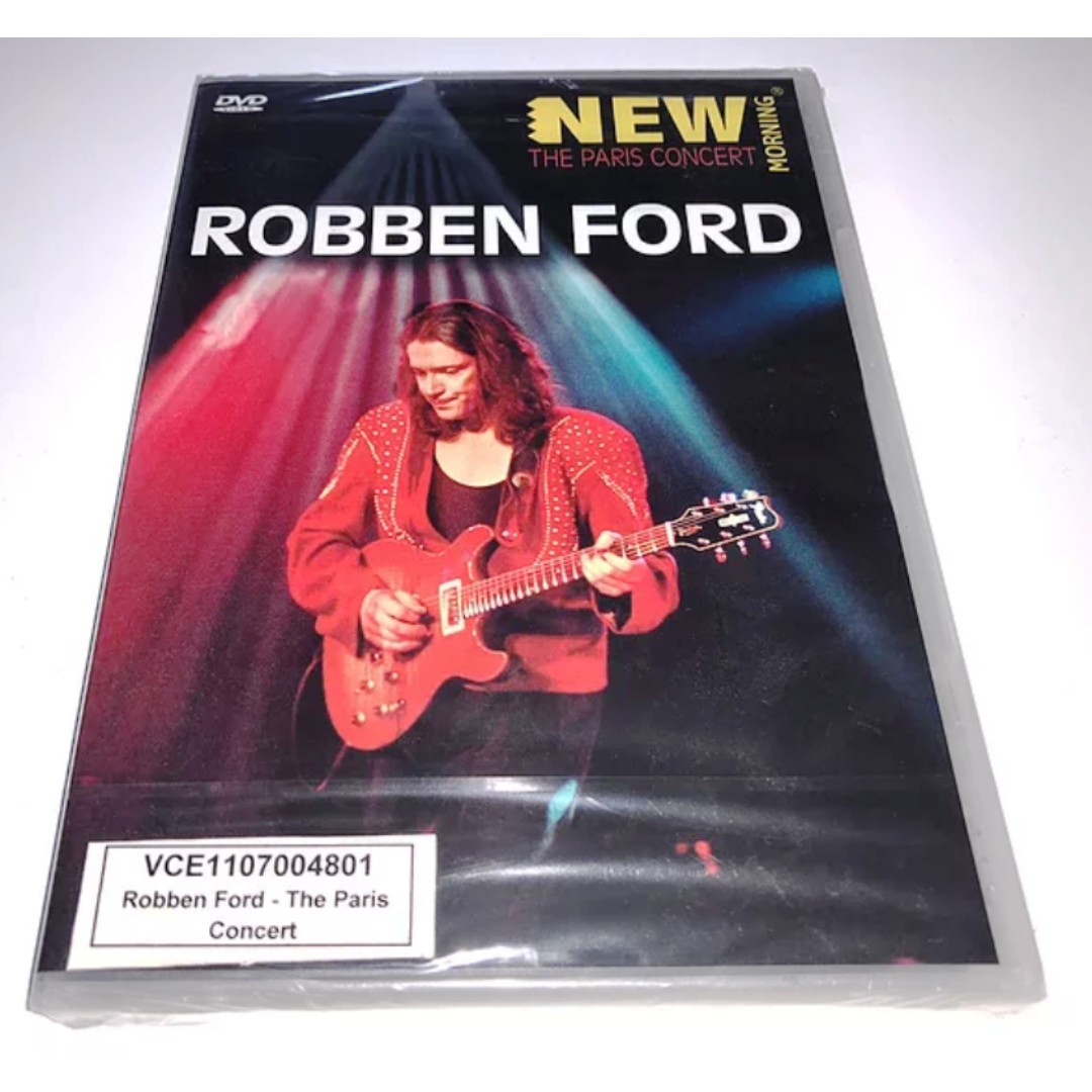 Robben Ford The Paris Concert DVD (Imported), Hobbies & Toys, Music ...
