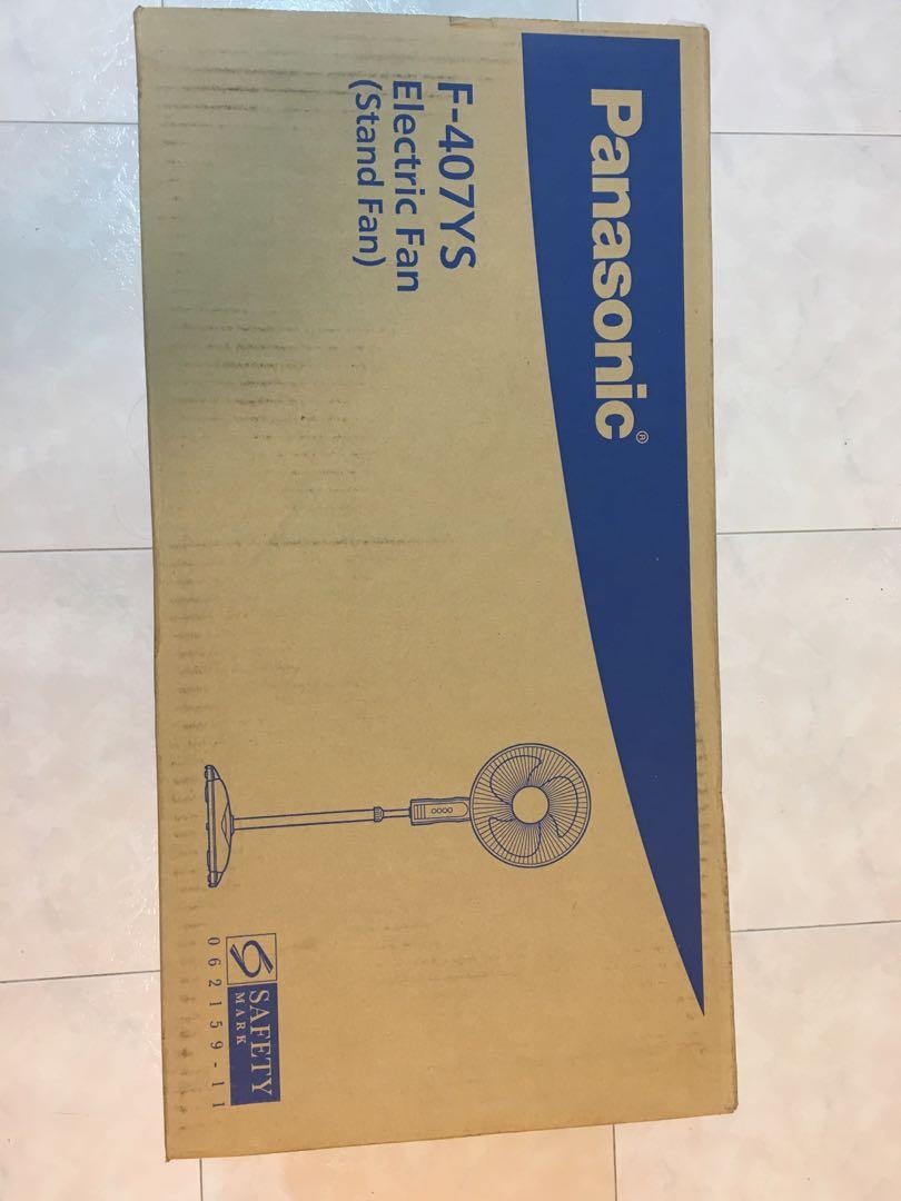 Stand Fan (Gold blades), Furniture & Home Living, Lighting & Fans, Fans ...