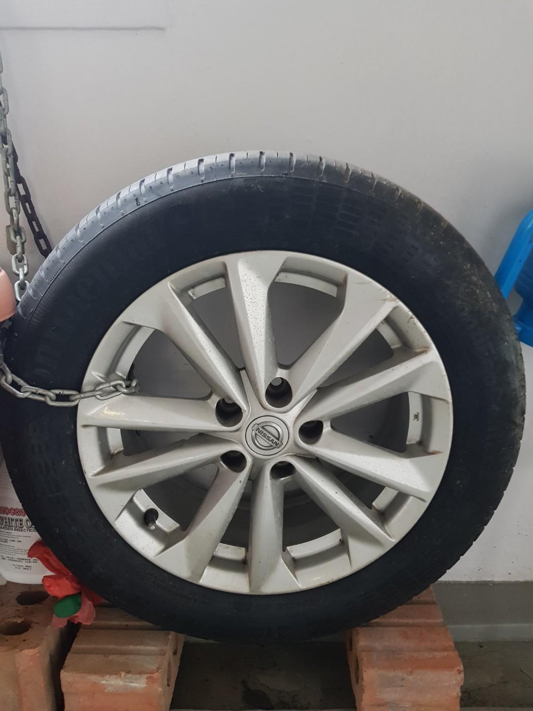 Tyre with Rim, Car Accessories, Tyres & Rims on Carousell