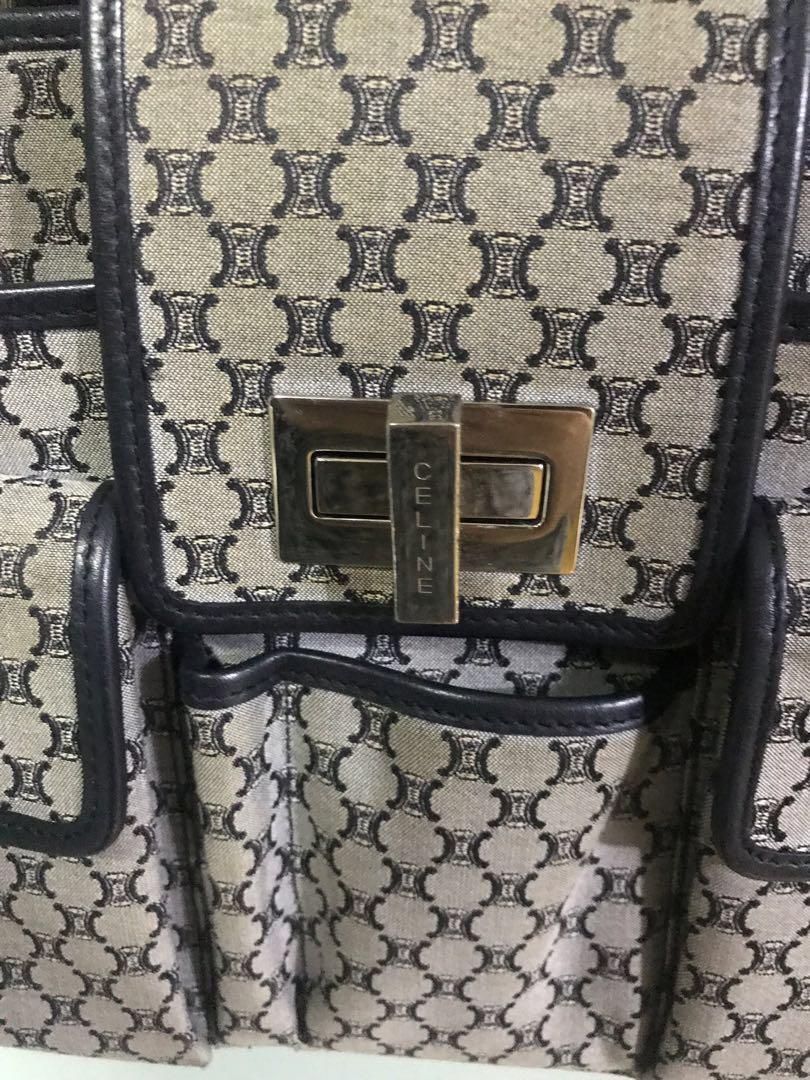 Vintage Celine monogram bag, Luxury, Bags & Wallets on Carousell