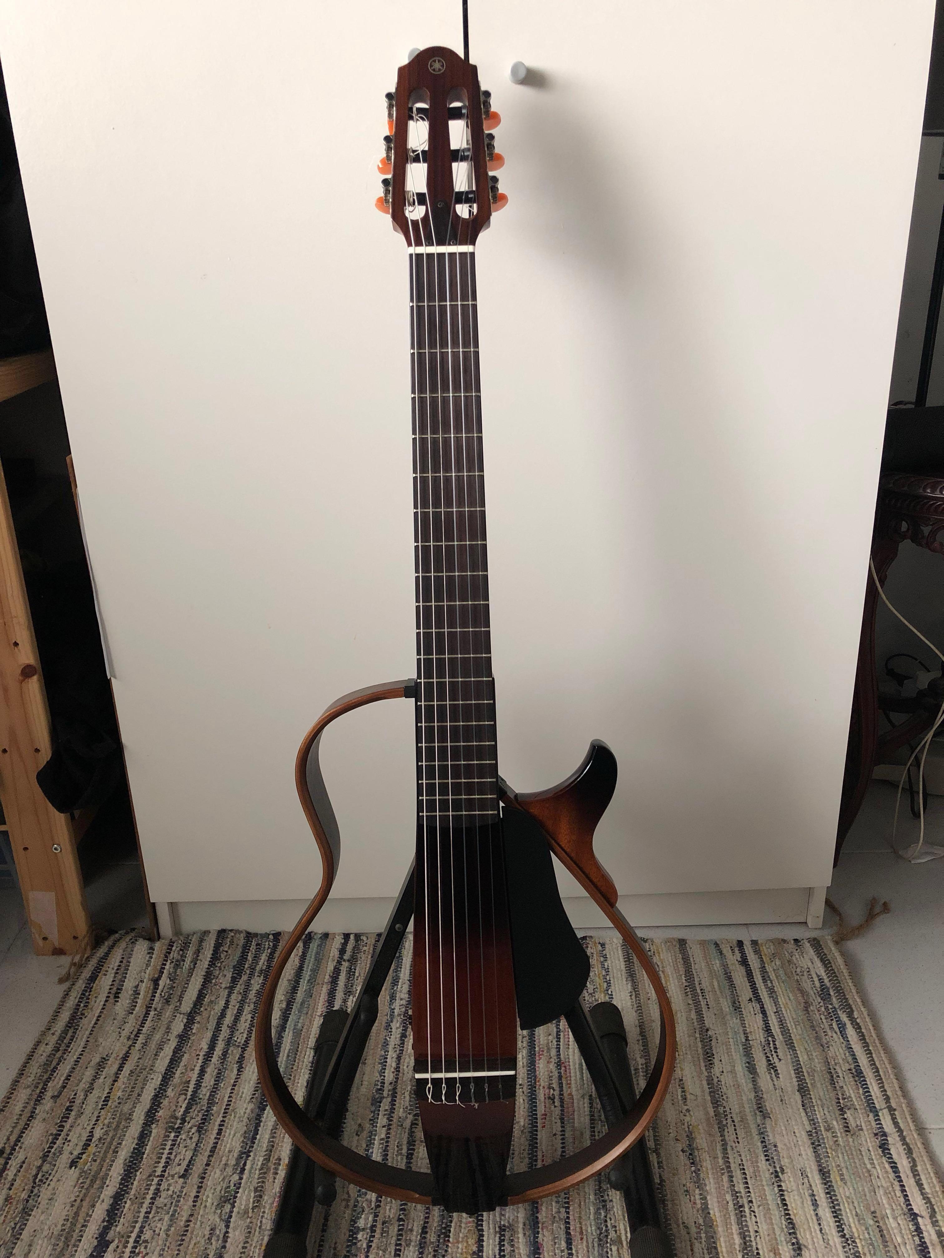 Yamaha Silent Guitar SLG200N, Hobbies & Toys, Music & Media, Musical ...