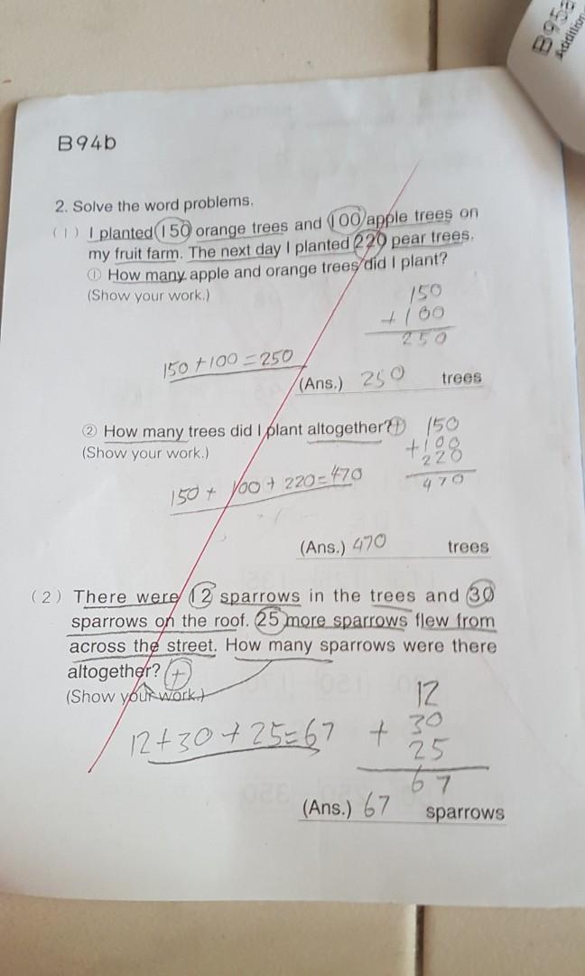 😊 400pgs Lvl B Kumon Maths worksheets, Hobbies & Toys, Books ...