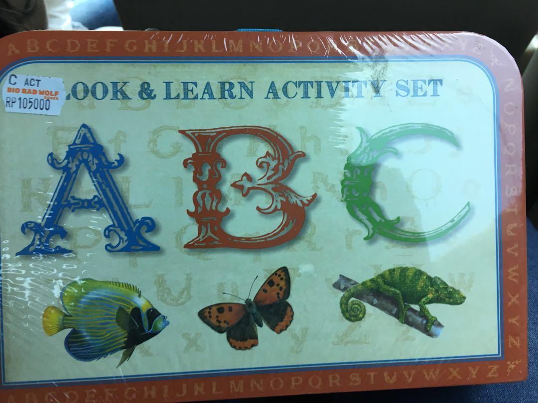 ABC Look & Learn Activity Set, Buku & Alat Tulis, Buku Anak-Anak di ...