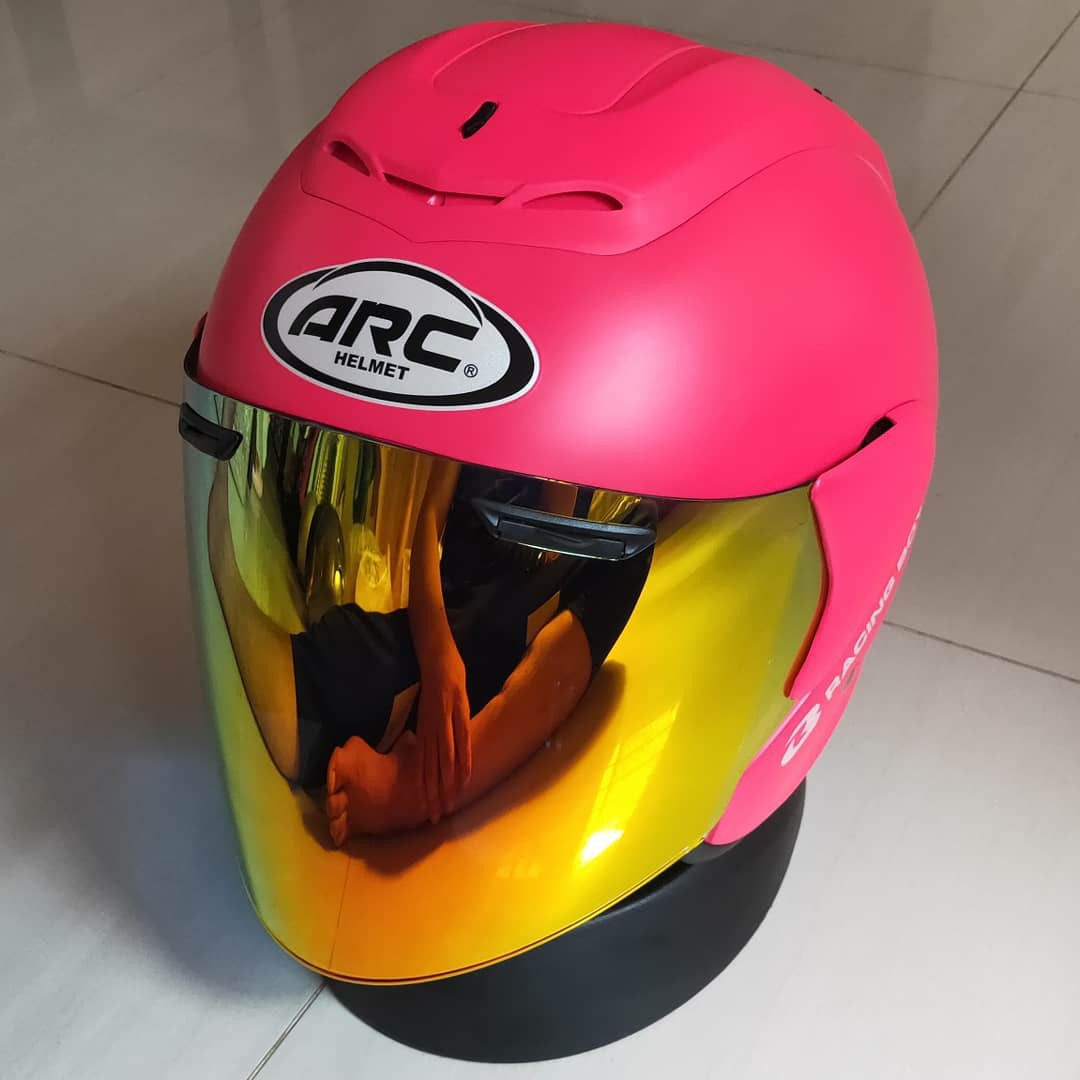 Arc Helmet, Motorcycles, Motorcycle Accessories on Carousell