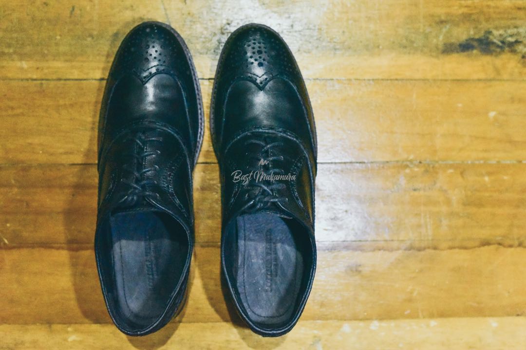 Bottega Veneta Nottingham Calf Shoe, Luxury, Apparel on Carousell