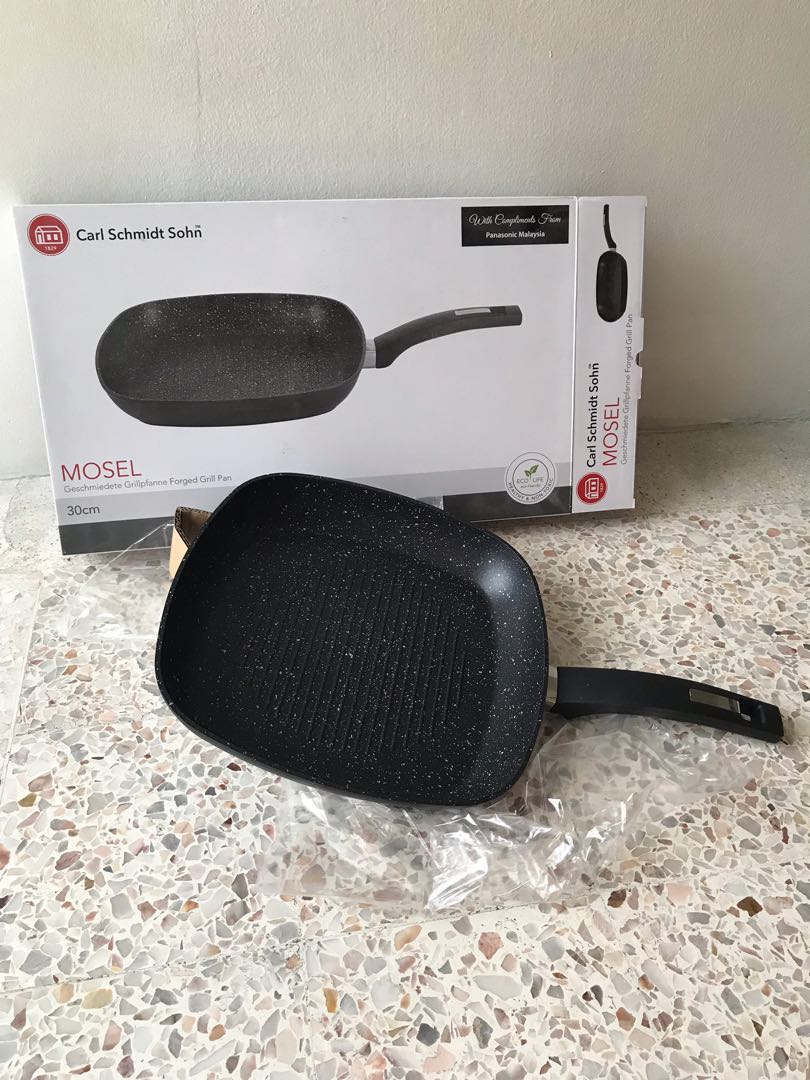 Carl Schmidt Sohn 30cm Forged Grill Pan, Everything Else, Others on ...