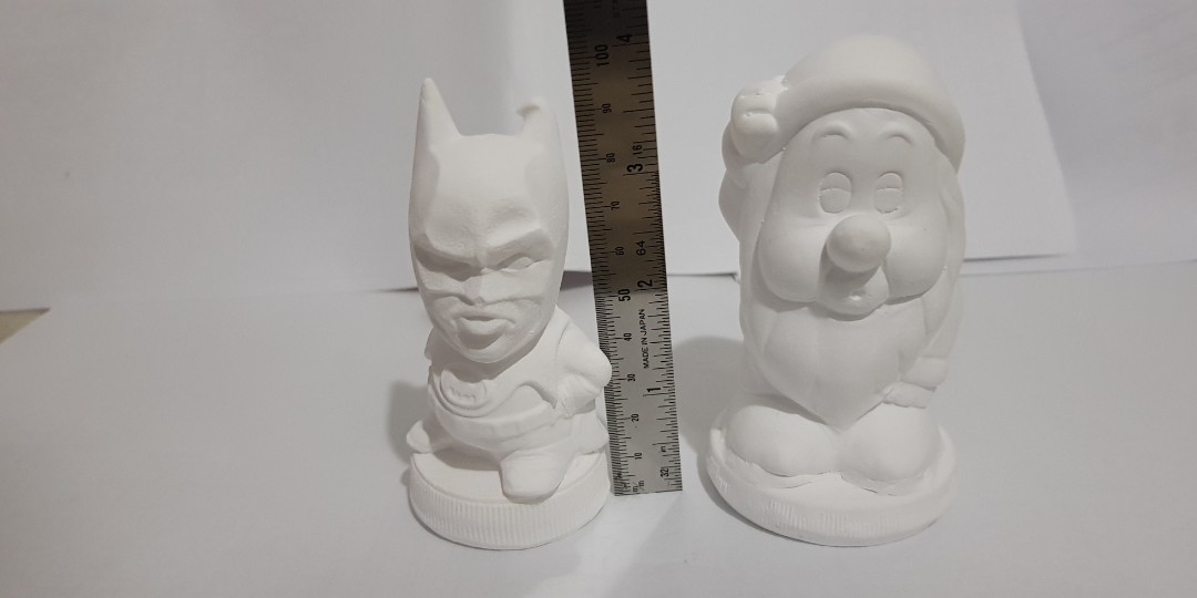 Clay dwarf & batman figurine, Hobbies & Toys, Stationery & Craft, Craft ...