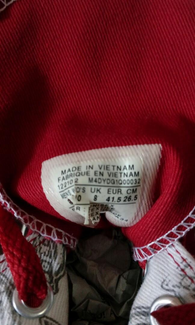 Converse X Dickies High Cut, Men's Fashion, Footwear, Sneakers on Carousell