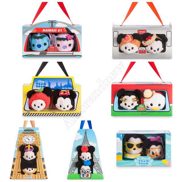 Disney Tsum Tsum City Duo Set Plush, Hobbies & Toys, Toys & Games on ...