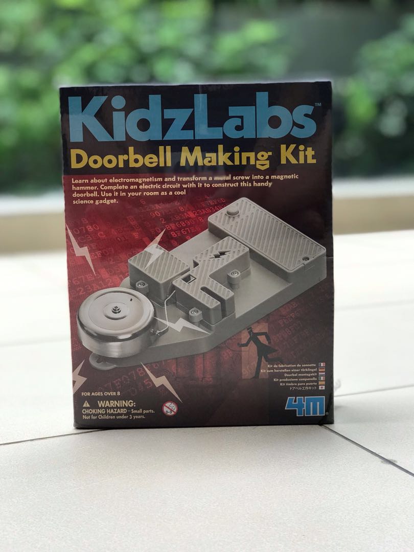 Doorbell Making Kit by KidzLabs, Hobbies & Toys, Toys & Games on Carousell