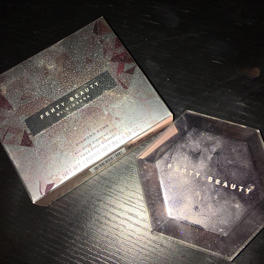 Fenty beauty diamond bomb all over diamond veil, Beauty & Personal Care ...