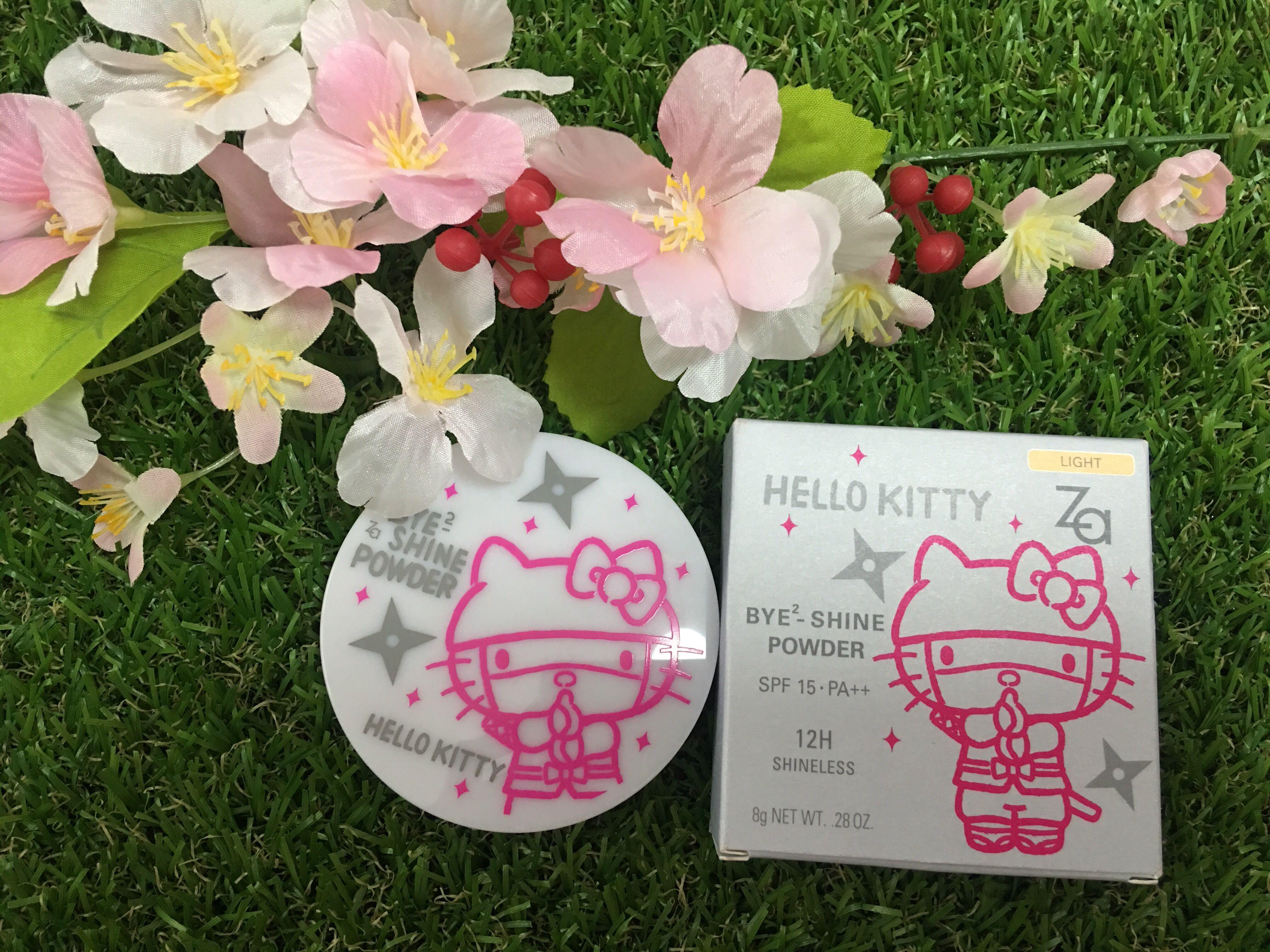 Hello Kitty ZA Bye Bye shine Powder in Light, Beauty & Personal Care ...