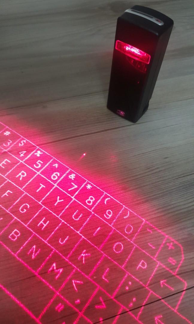 Laser projection keyboard, Computers & Tech, Parts & Accessories, Other ...