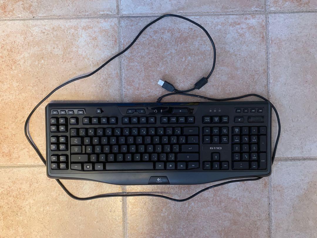 Logitech Gaming Keyboard G110, Computers & Tech, Parts & Accessories ...