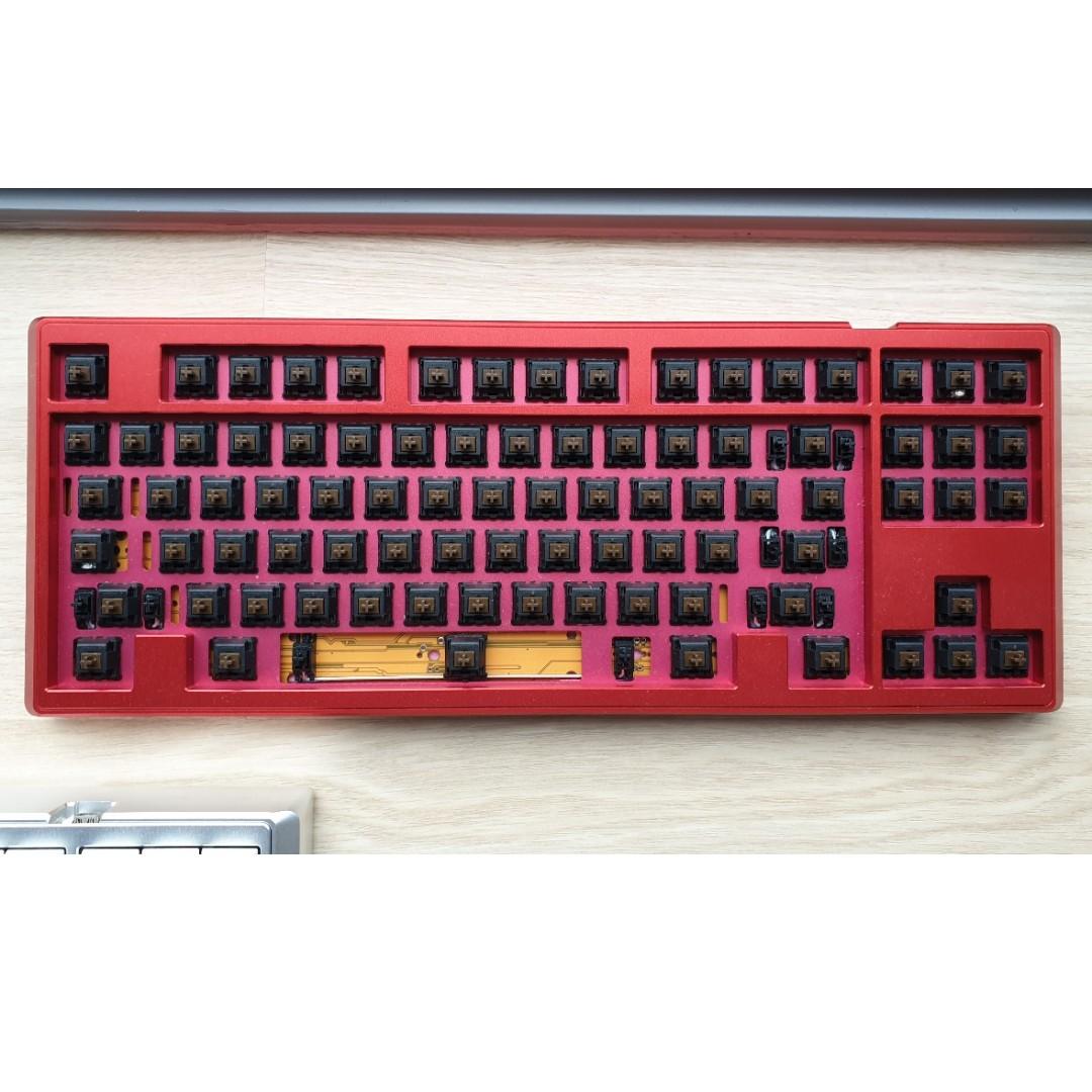 Lyn classic Korean Custom Keyboard Red - Vintage browns, Computers ...