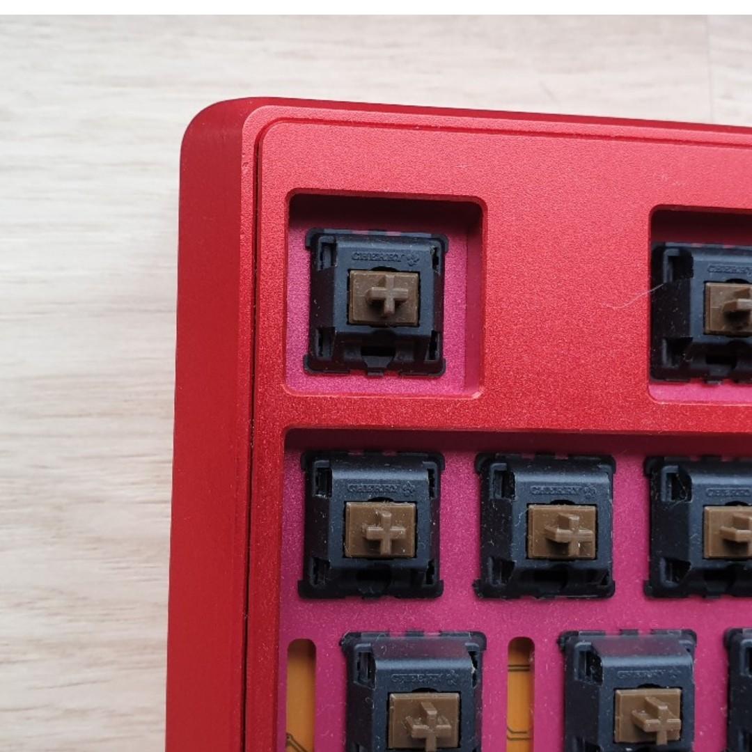 Lyn classic Korean Custom Keyboard Red - Vintage browns, Computers ...