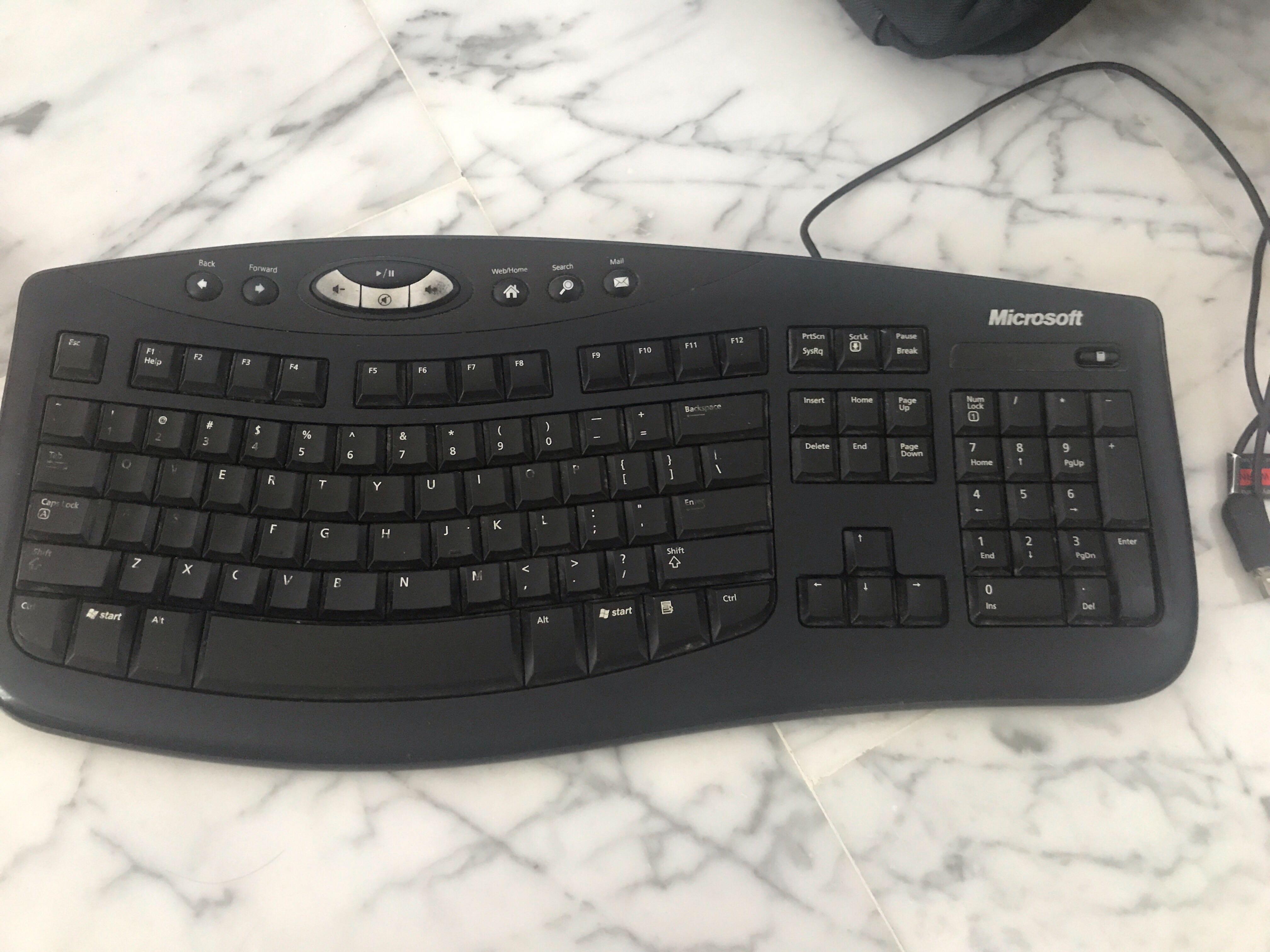 Microsoft Keyboard, Computers & Tech, Parts & Accessories, Computer ...