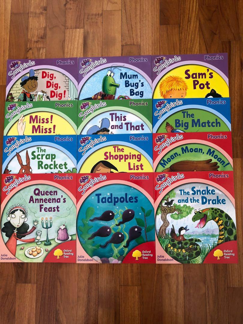 Oxford Reading Tree Phonics Songbirds Stage 1+ to 4, Hobbies & Toys ...