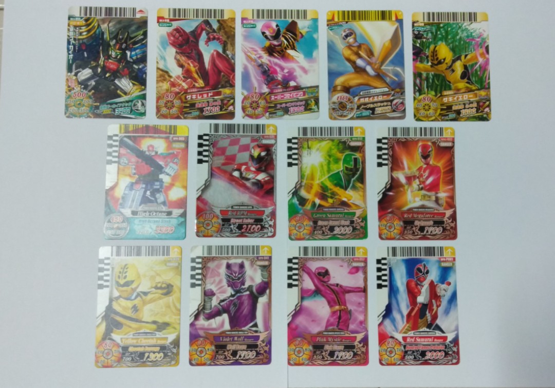 Power Ranger | Super Sentai Trading Cards, Hobbies & Toys, Toys & Games ...